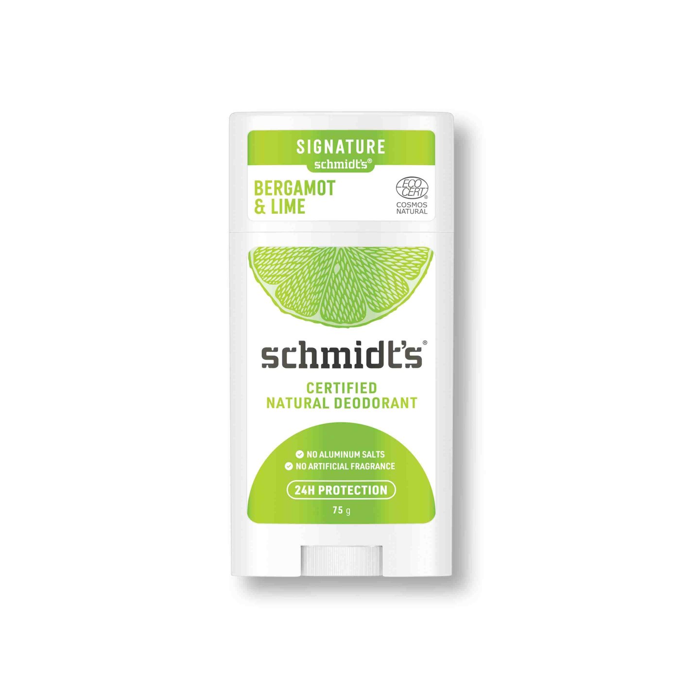 Bergamot & Lime Natural Deodorant Stick | Schmidt's